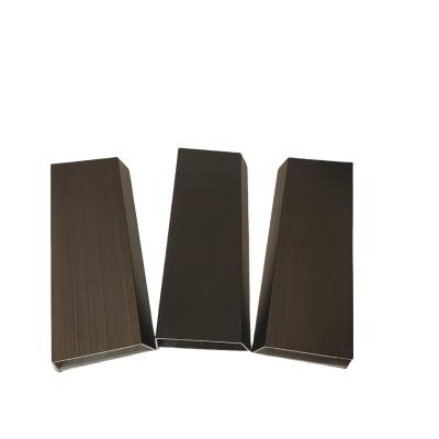 China Decoiling Processing Service Custom Extruded Aluminum Profile with Anodized Surface for sale