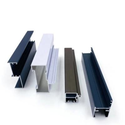 China 6063 Anodized Aluminium Frame Profile Custom Aluminum Extrusion Profiles for Windows for sale