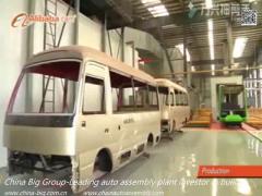 Multi sócios procurando da cooperação do negócio da planta de conjunto do ônibus do trânsito da cidade de Seater