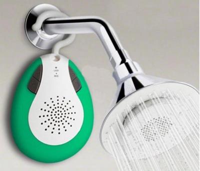 China Best design amazing music shower waterproof Bluetooth Speaker With am Fm Radio for sale