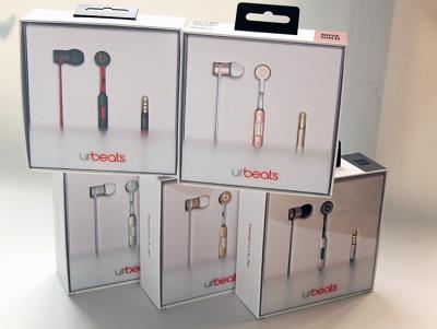 China 2017 New Beats by dr dre Urbeats earbuds With new box and Mic Noise Cancelling factory price for sale