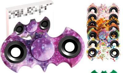 China EDC New Painted Bat fidget spinner, decompression fidget spinner rotation Creative ideas toys factory price for sale
