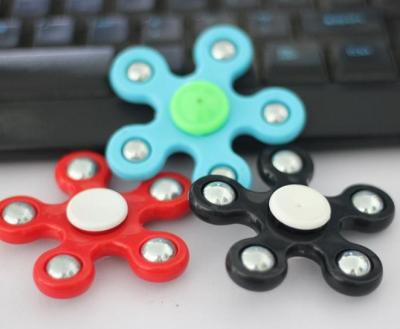 China EDC New Five beads fidget spinner, decompression fidget spinner toys factory price for sale