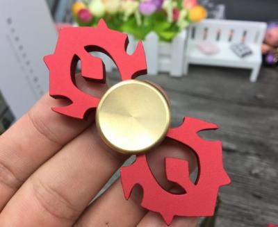 China EDC New World of Warcraft metal hand spinner, decompression fidget spinner toys factory price for sale