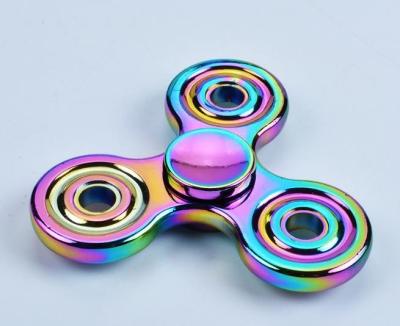 China EDC New Colorful Big three yuan Finger Spinner hand spinner, decompression Finger Spinner toys factory price for sale
