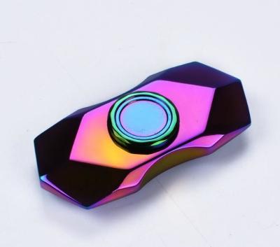 China EDC New Colorful diamond fidget hand spinner, decompression fidget spinner toys factory price for sale