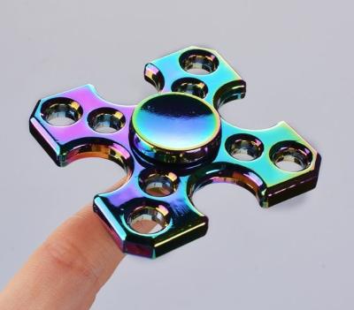 China EDC New Colorful Square maze fidget hand spinner, decompression fidget spinner toys factory price for sale