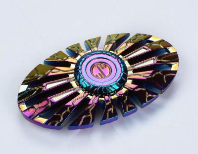 China EDC New Colorful Raytheon fidget hand spinner, decompression fidget spinner toys factory price for sale