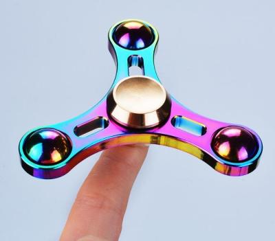 China EDC New Colorful small waistline fidget hand spinner, decompression fidget spinner toys factory price for sale