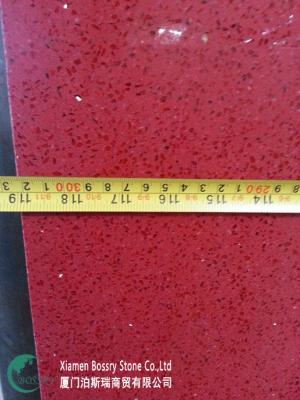China red  quartz slab production factory for sale