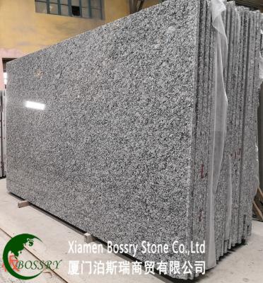 China Spray White Gray Granite Slab for sale