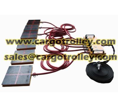 China Air film transporters for moving and handling heavy duty loads safety for sale