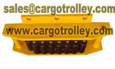 China Steel chain roller skids CT model for sale
