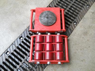 China Steerable machine skate for factory relocations for sale