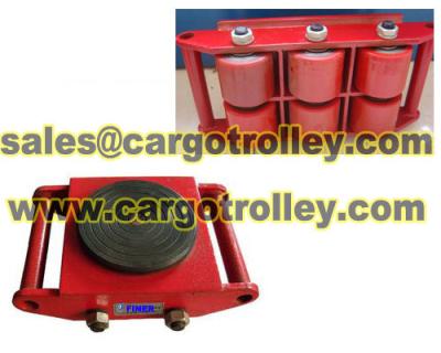 China machine skate for machinery moving for sale