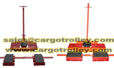 China Machine skate applied on machinery moving works for sale
