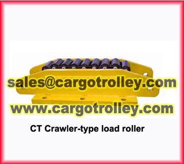China Moving roller skids applied on moving and handling works for sale