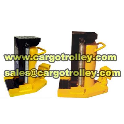 China lifting jack instruction and more details for sale