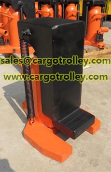 China Lifting toe jacks price list and pictures for sale