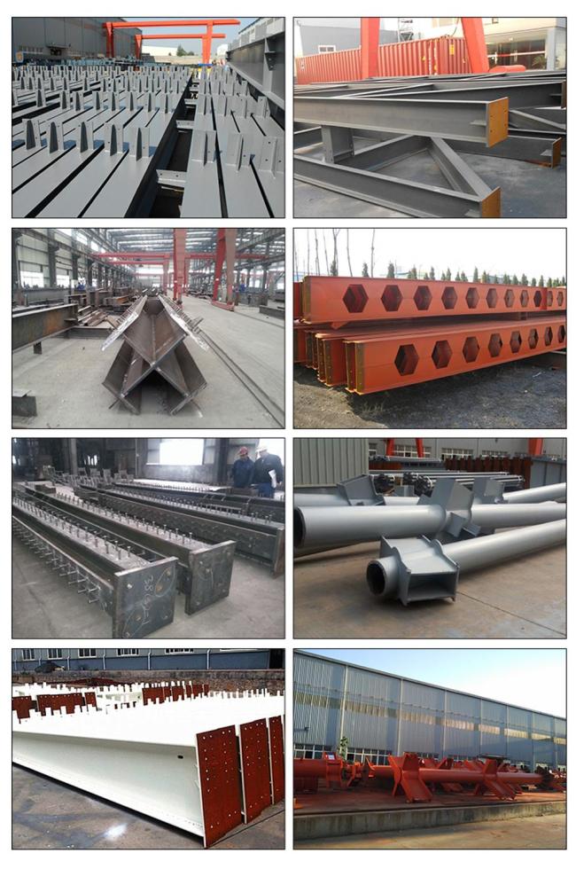 Steel structure warehouse design example