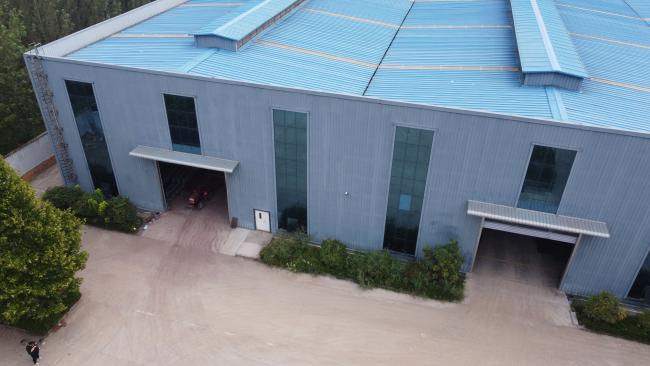 Steel structure warehouse air duct system