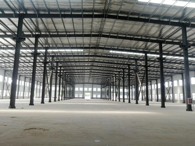Steel structure industrial workshop