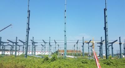 China Prefabricated Steel Structure Warehouse Steel Structure Machinery Industrial Park for sale