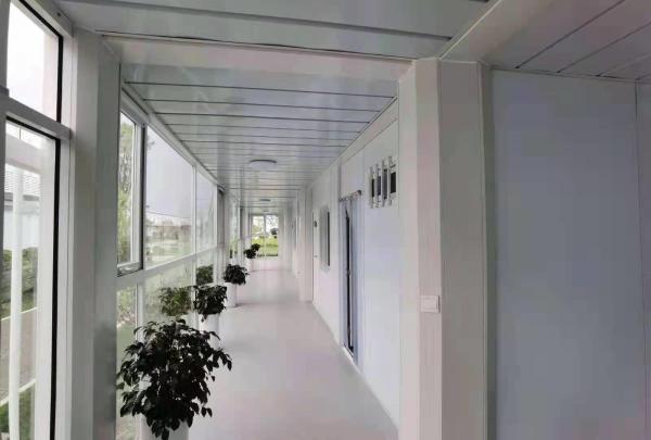 Steel Construction Prefabricated Container House Galvanized Fireproof