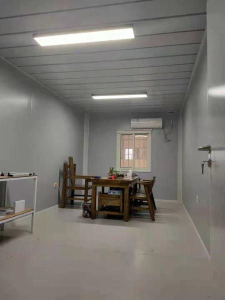 Steel Construction Prefabricated Container House Galvanized Fireproof