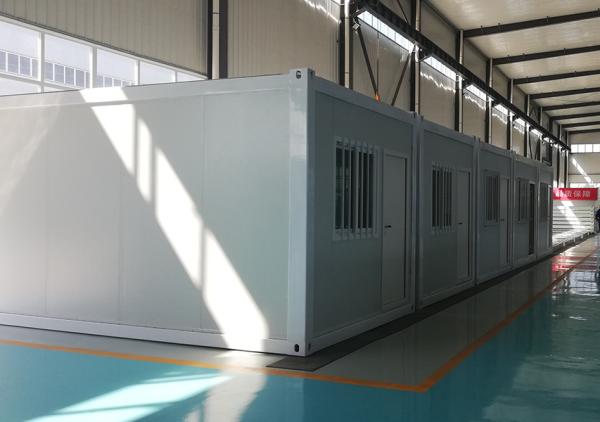 Steel Construction Prefabricated Container House Galvanized Fireproof
