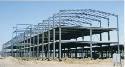China O armazém de armazenamento galvanizado da construção de aço pré-fabricou for sale