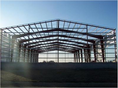 China A instalação fácil do armazém customizável da construção de aço da casa pré-fabricada do grande período for sale