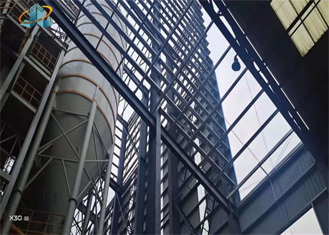 Steel structure warehouse overview