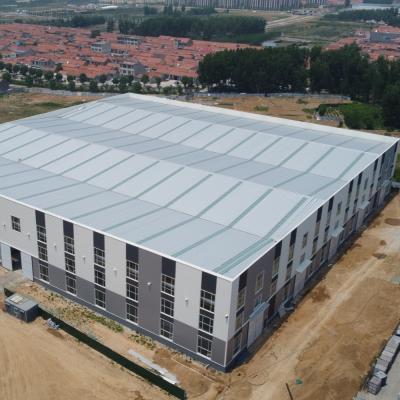 Voorgefabriceerde staalconstructies voor grote werkplaatsen