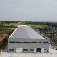 China Prefab Steel Structure Warehouse Workshop Bolt Connection Custom Sizes for sale