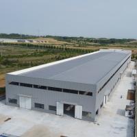 China Custom Large Span Prefab Steel Structure Workshop CE Certified for sale