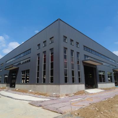 China Arch dak staal structuur magazijn met rock wool isolatie Te koop