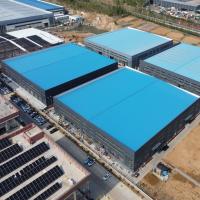 China Pre Engineered Steel Structure Warehouse with 50-Year Lifespan for sale