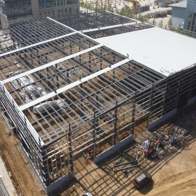 一階建ての製鋼倉庫 建築 オーダーメイドサイズ