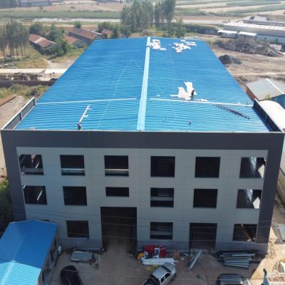 工業用建物のためのプレハブ亜鉛メッキ鋼構造