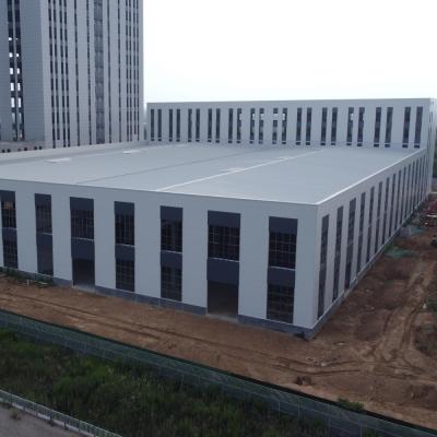 China Structure Steel Office Workspace Portal Frame Solution For Corporate Commercial Use Building for sale