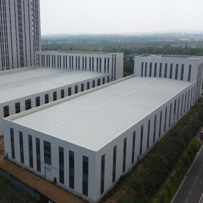 China Aanpasbare Prefab Stalen Gebouwen met 50 Jaar Levensduur Te koop