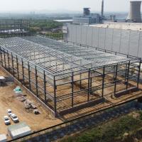 China Large Span Pre Engineered Steel Buildings with Crane Support for sale