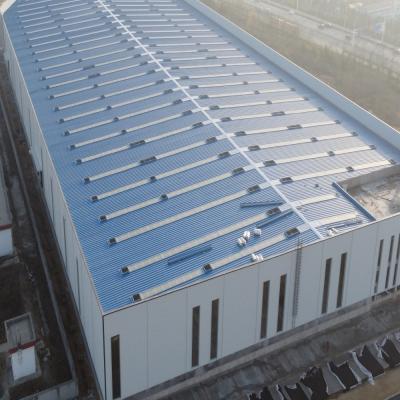 China Prefab Steel Structure Warehouse Q235B Q355B Metalen gebouw Te koop