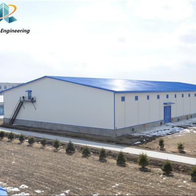 China Prefabricated Steel Structure Warehouse delivering excellent toughness and seismic resistance for safe and building solutions for sale