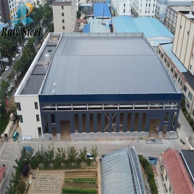 China Pre‑fabricated Heavy Duty Steel Warehouse for Industrial Storage for sale