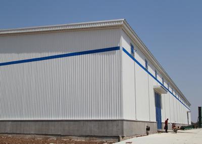 Cina Magazzino della struttura di acciaio della costruzione della struttura di acciaio per costruzioni edili del fascio di H in vendita