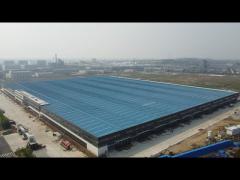Q235B Q355B Стальная конструкция Хранилищное здание с H-секционными балки