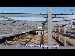 lightweight steel frame prefab warehouse q235b q355b material