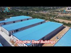 prefabricated steel structure warehouse workshop with h-section beams